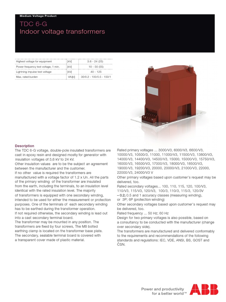 Indoor Medium Voltage Transformers for Generator Applications Ranging ...