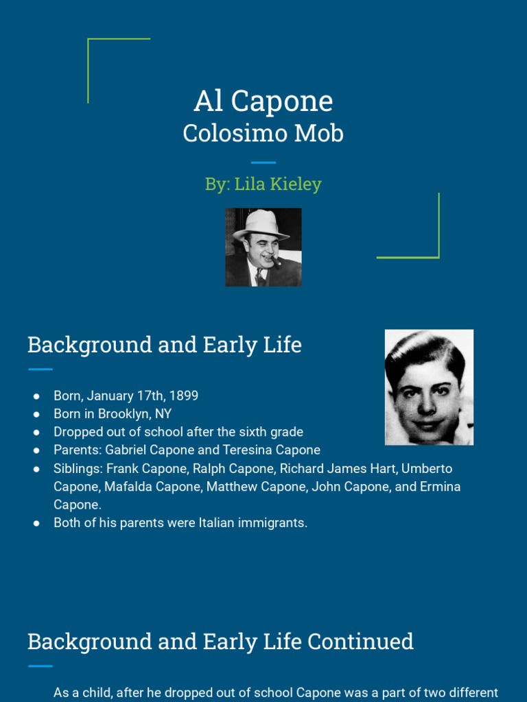 Al Capone | PDF | Al Capone | Crimes