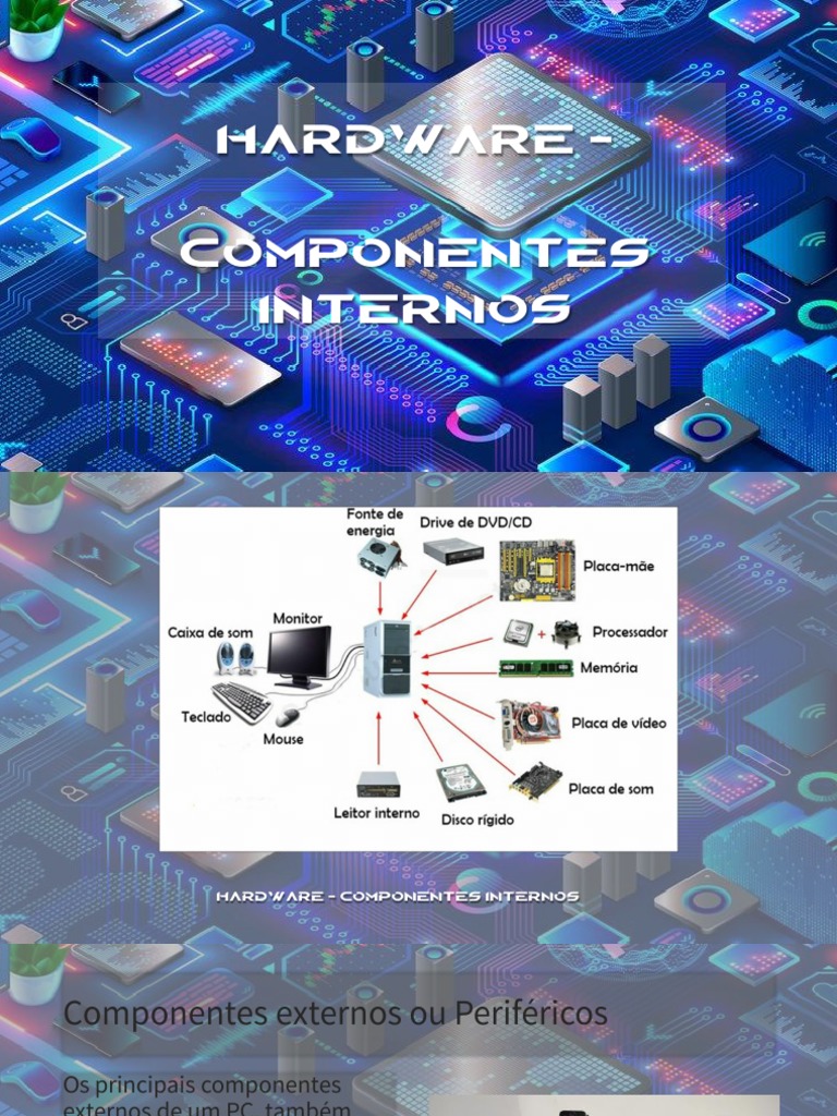 Aula2 - Hardware - Componentes Internos | PDF