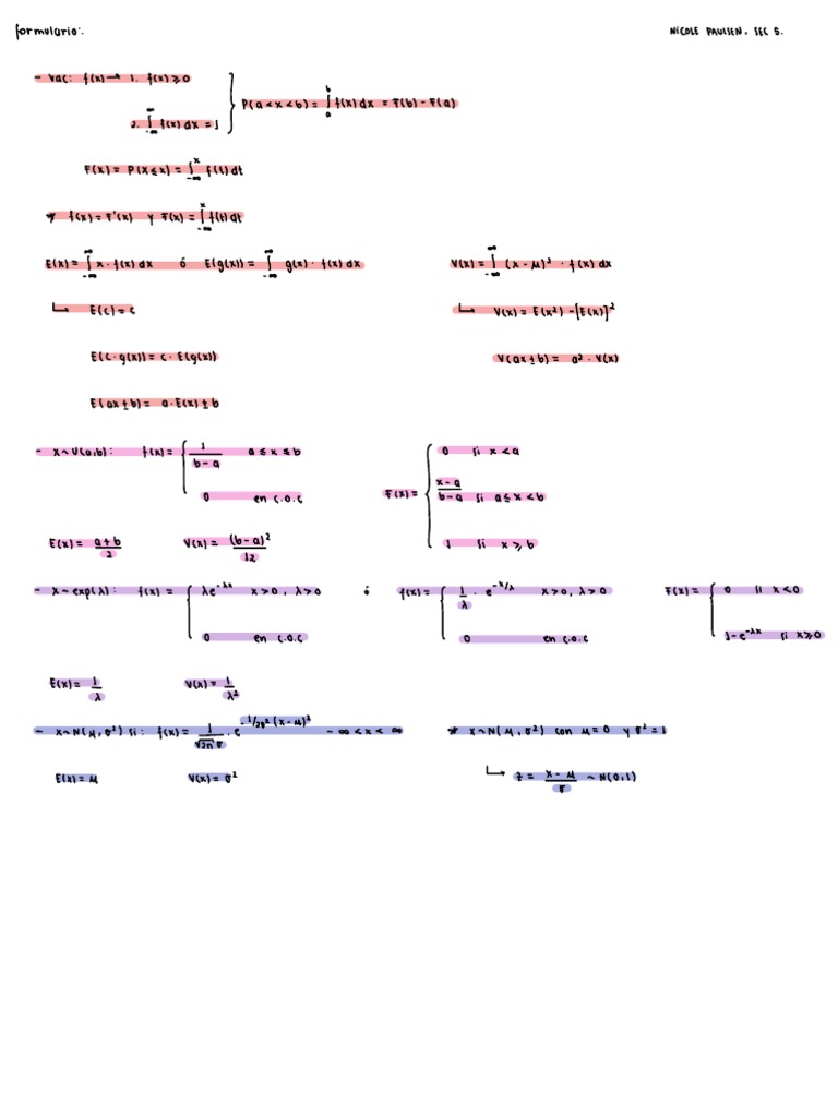 Formulario Control 2 | PDF