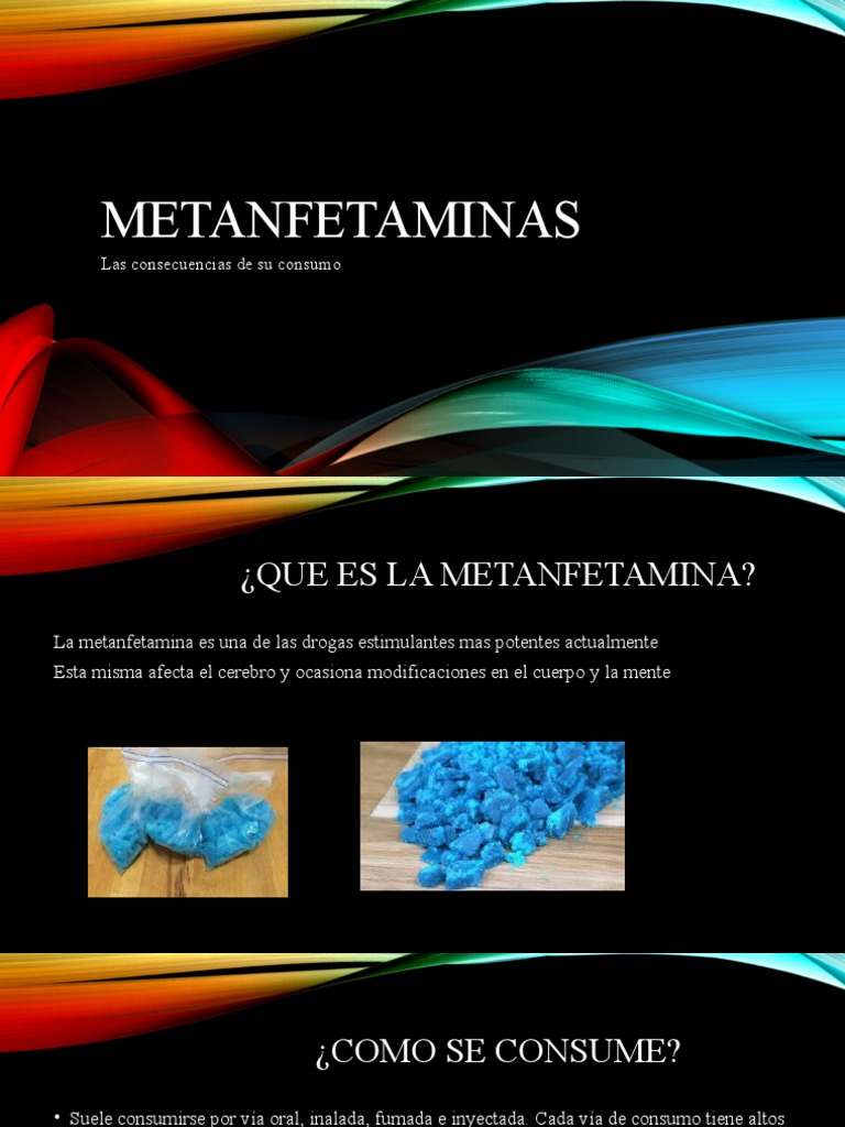 Presentacion Metanfetaminas | PDF