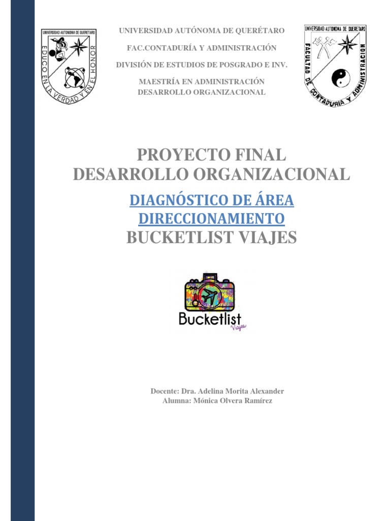 Olvera Ramírez Mónica - Act 2 - 3 Diagnóstico Organizacional PDF | PDF | Negocios económicos