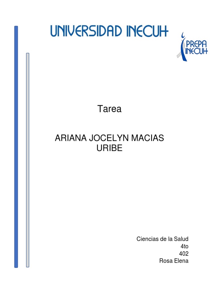 Tarea 8 Ciencias Ari PDF | PDF