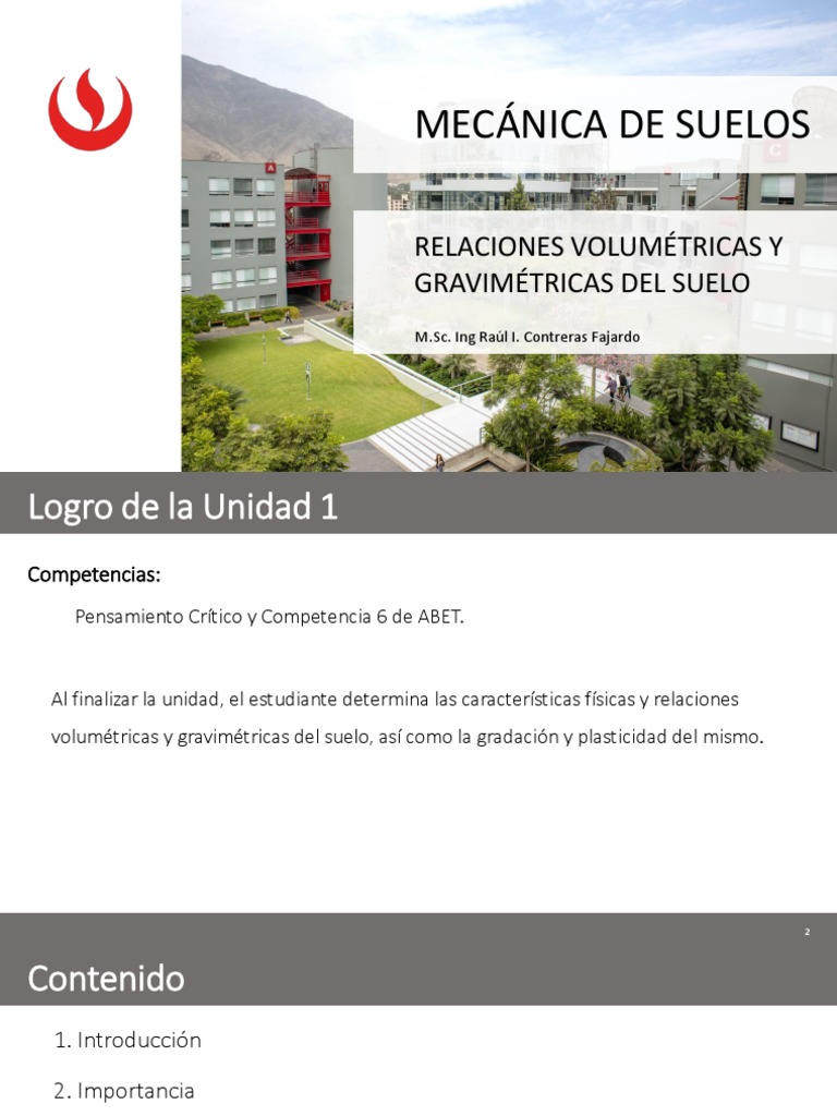 Relaciones Volumétricas y Gravimétricas del Suelo | PDF | Suelo | Densidad