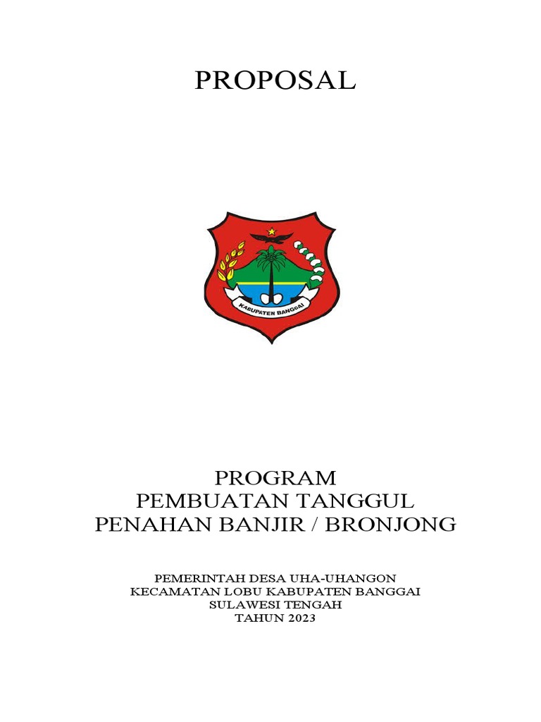 Proposal Bronjong 2 | PDF