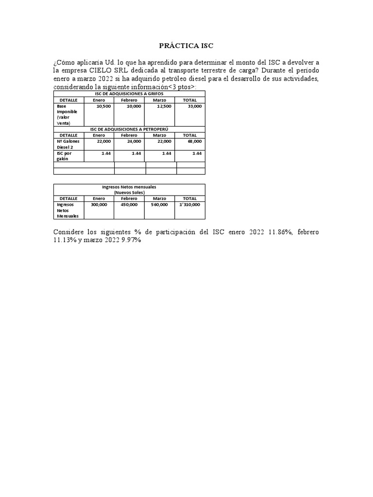 Para Tarea 3.3 PRÁCTICA ISC Unidad 3 | PDF