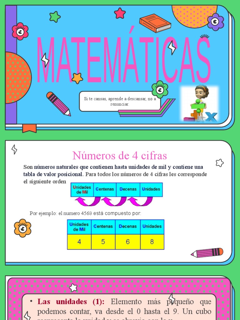 Valor Posicional en Números Naturales | PDF | Vocabulario | Matemáticas