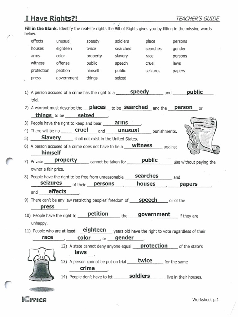 CH 10 I Have Rights | PDF