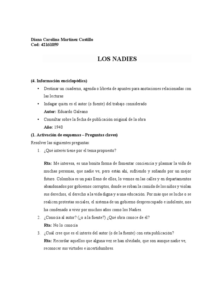 Los Nadies | PDF | Pobreza | Pobreza e indigencia