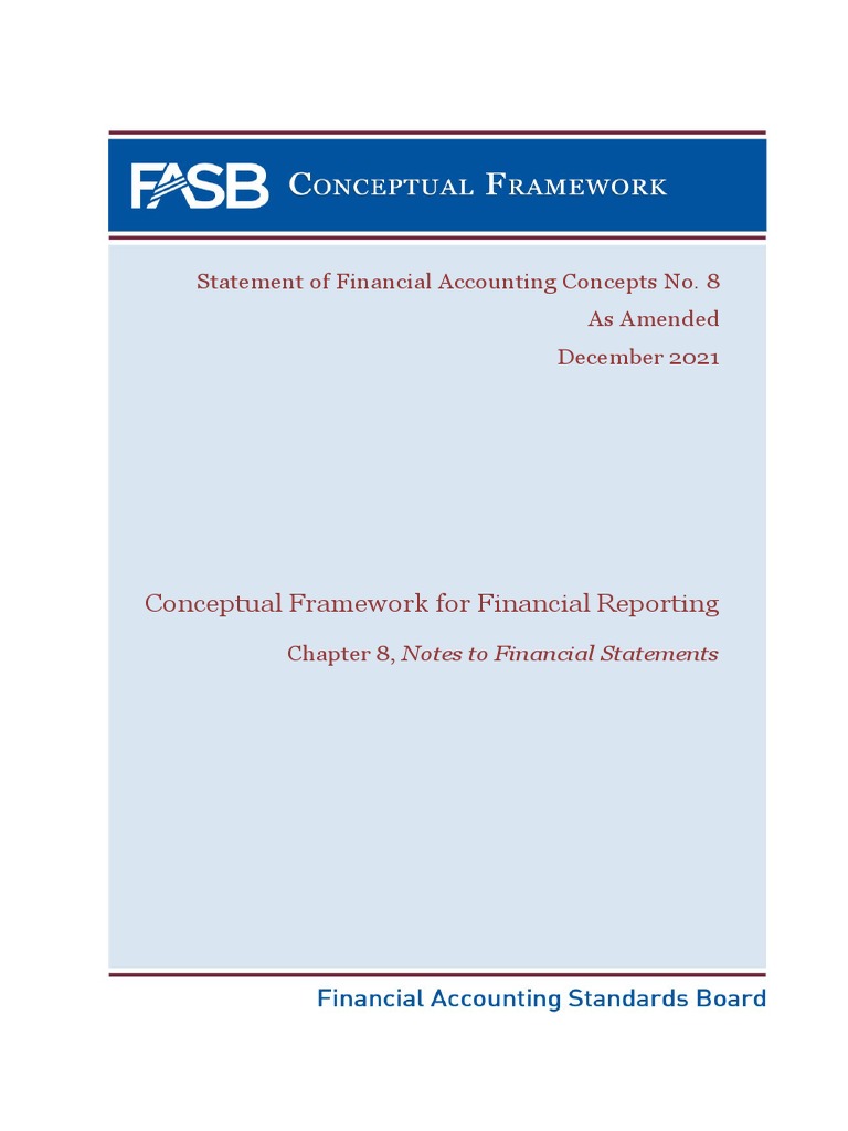 Concepts Statement 8 Chapter 8 As Amended | PDF | Financial Statement ...