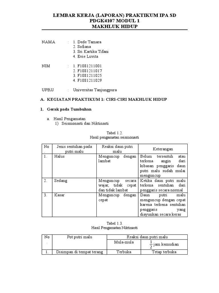 LAPORAN PRAKTIKUM 1 (1) (1).docx | PDF