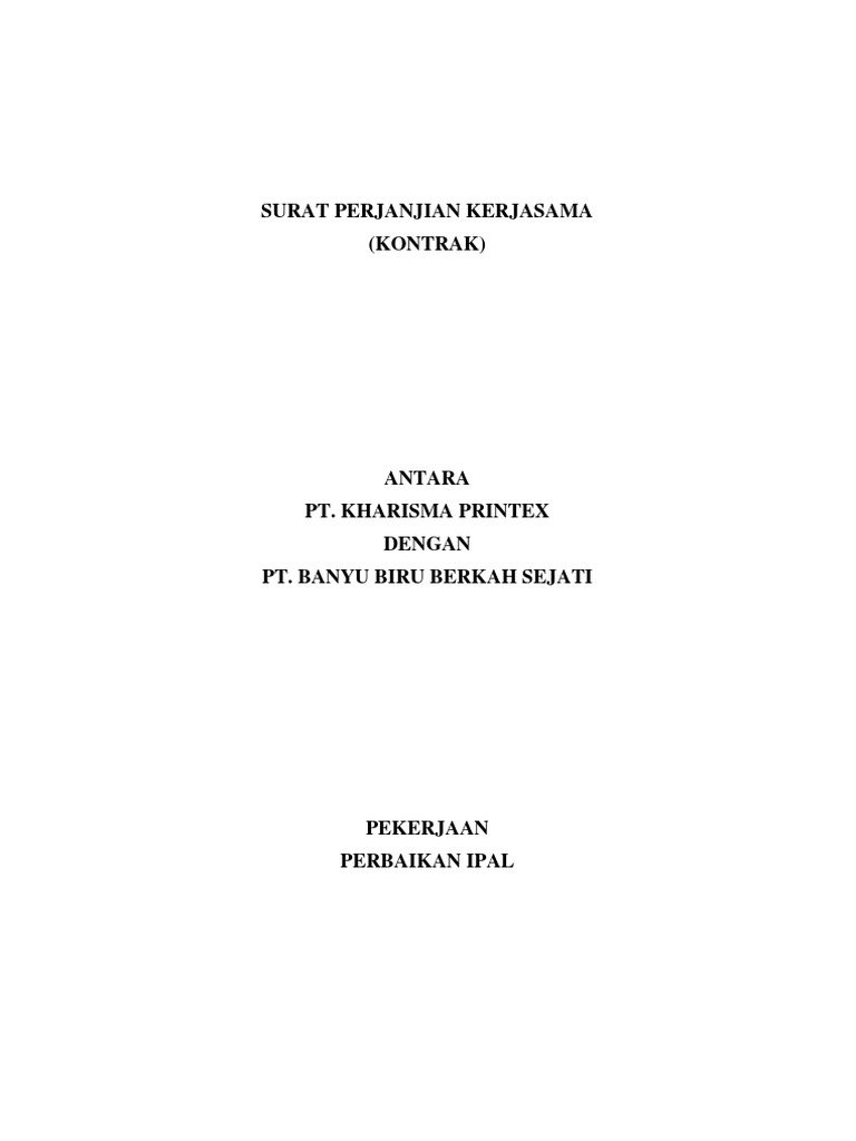 MoU IPAL KARISMA PDF | PDF