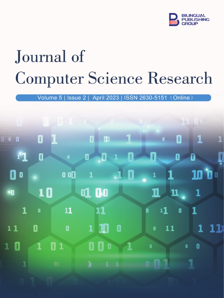 Journal of Computer Science Research - Vol.5, Iss.2 January 2023 | PDF ...