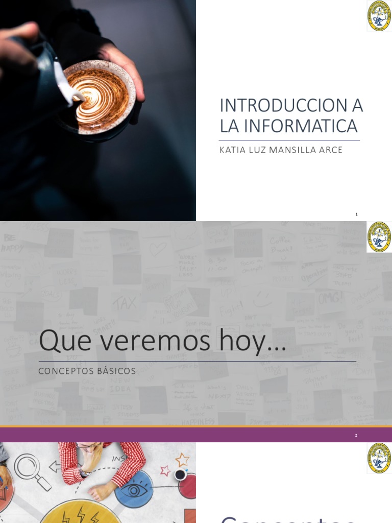 1 INTRODUCCION A LA INFORMATICA Parte 1 | PDF