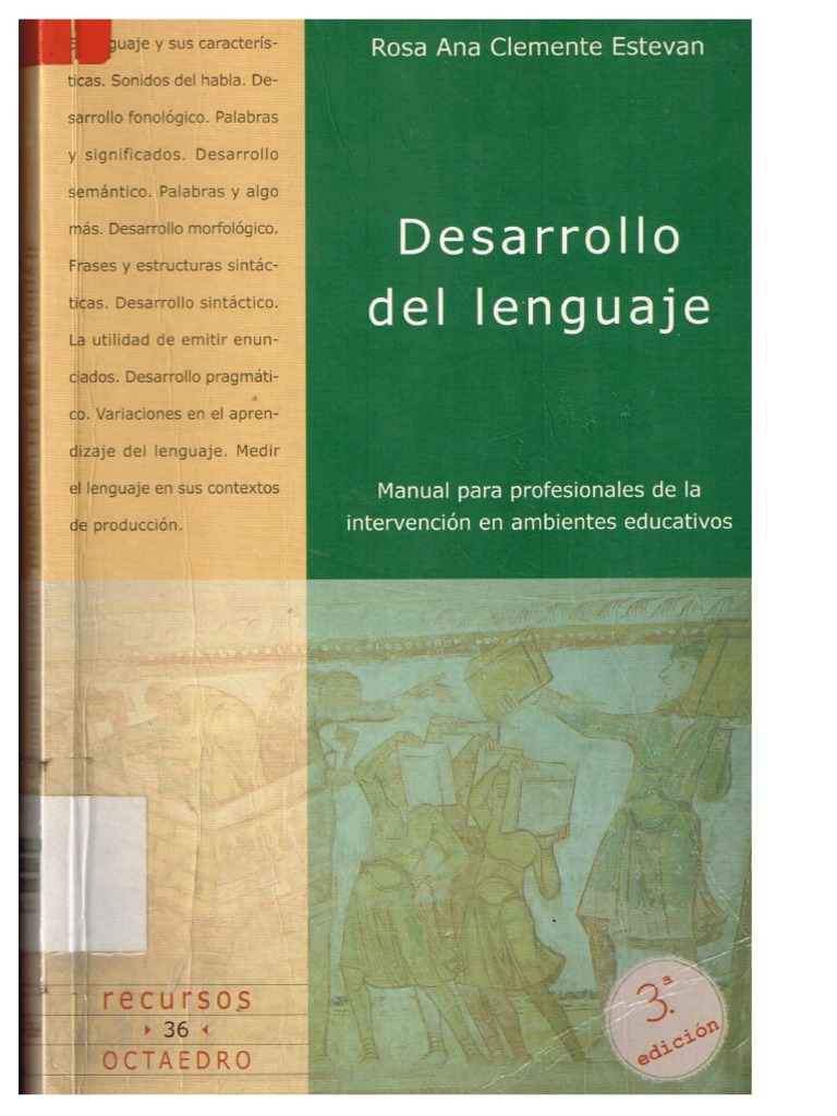 Desarrollo del lenguaje ROSA CLEMENTE.pdf | PDF