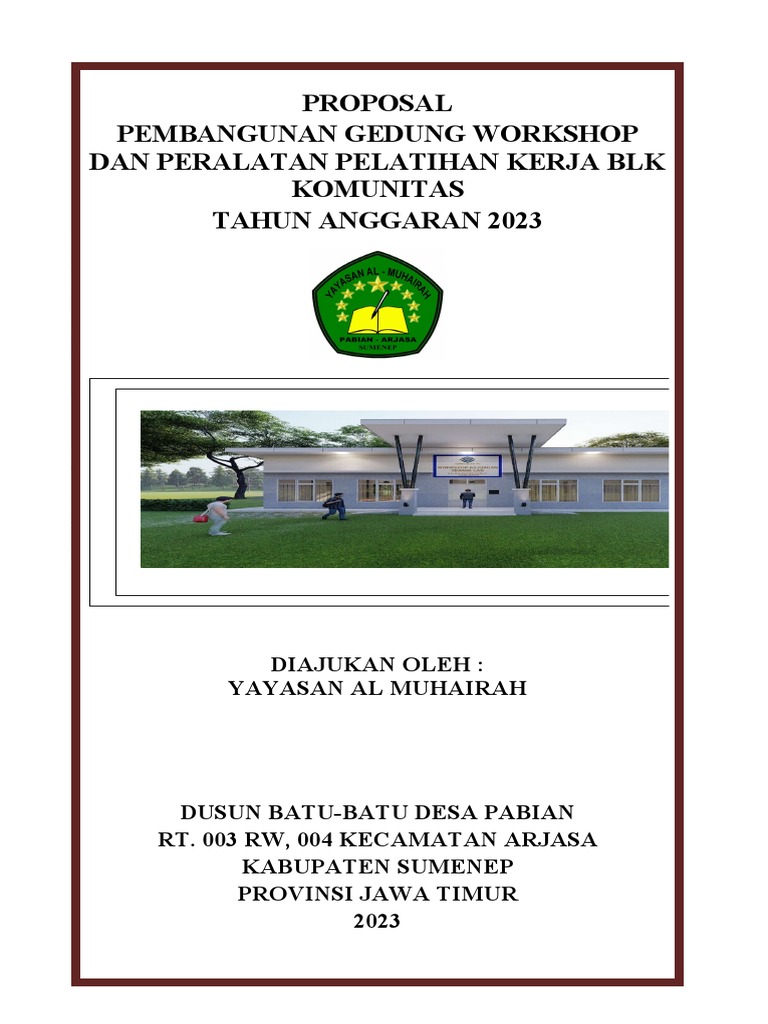 Proposal BLK Komunitas | PDF