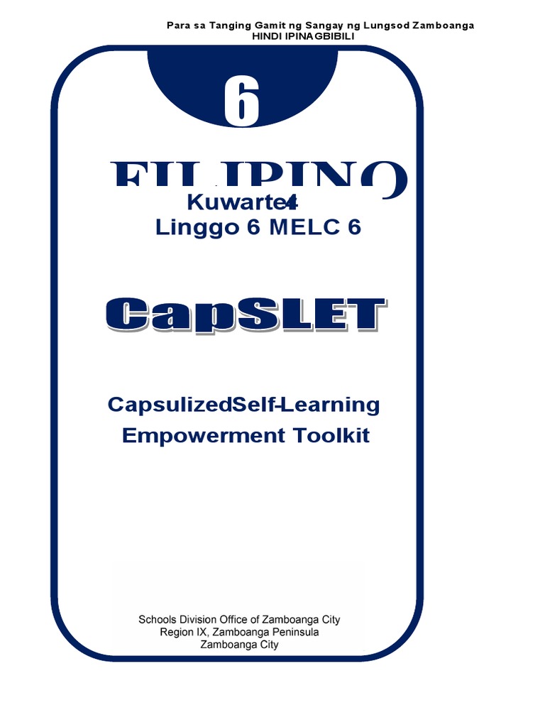 Fil6-Q4-Week 6 | PDF