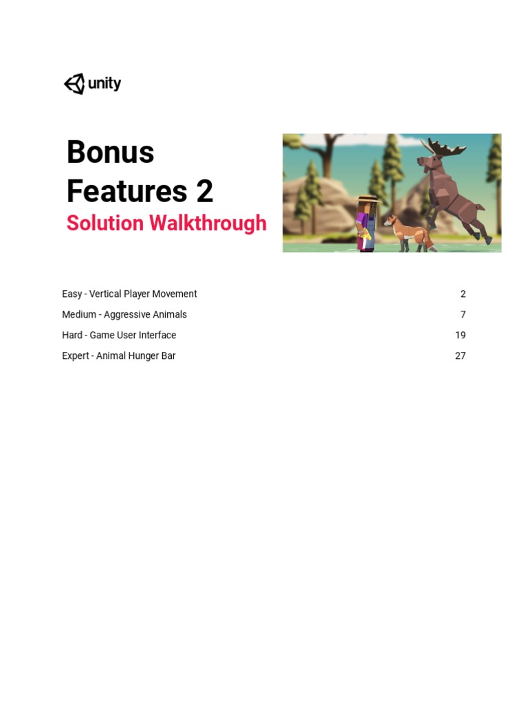 Unity Player Movement and Game Mechanics Guide | PDF | Command Line ...
