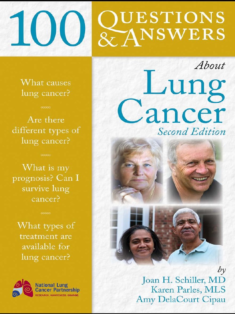 100 Questions Answers About Lung Cancer, Second Edition (Karen Parles ...