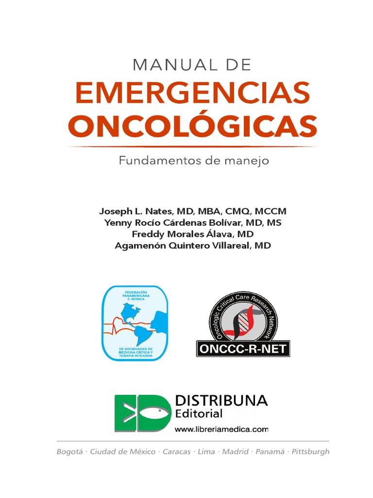Libro - Manual de Emergencias Oncologicas - 11-V-2020 | PDF | Cáncer ...