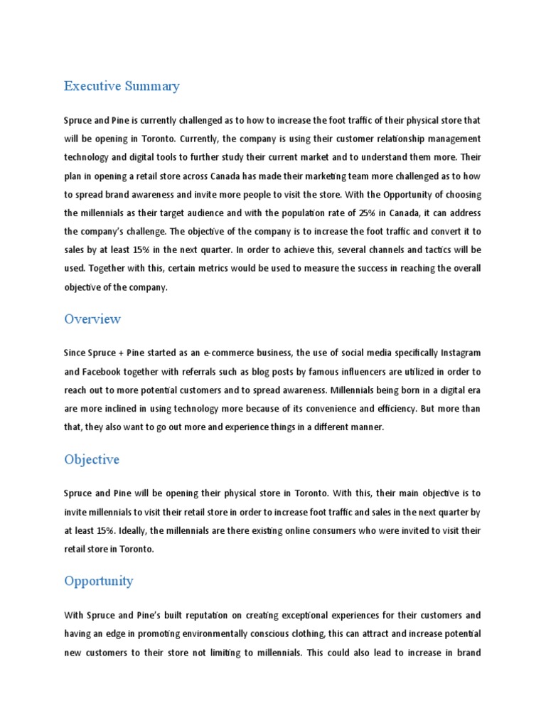 Omni Channel Strategy for Toronto Store | PDF | Retail | Customer ...