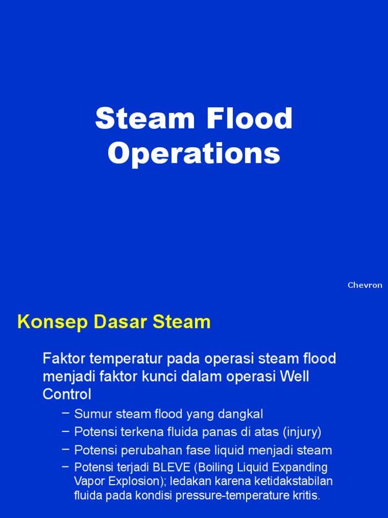 Mencegah BLEVE dalam Steam Flood | PDF
