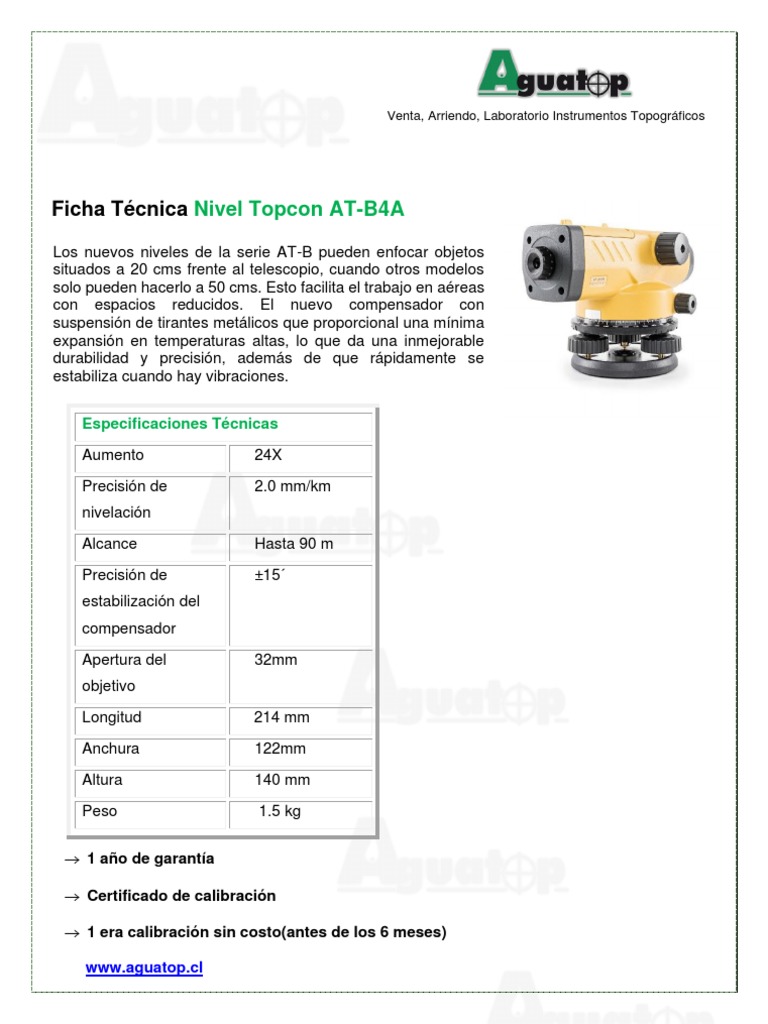 F T Nivel Topcon At B4a Convertido 1 Pdf