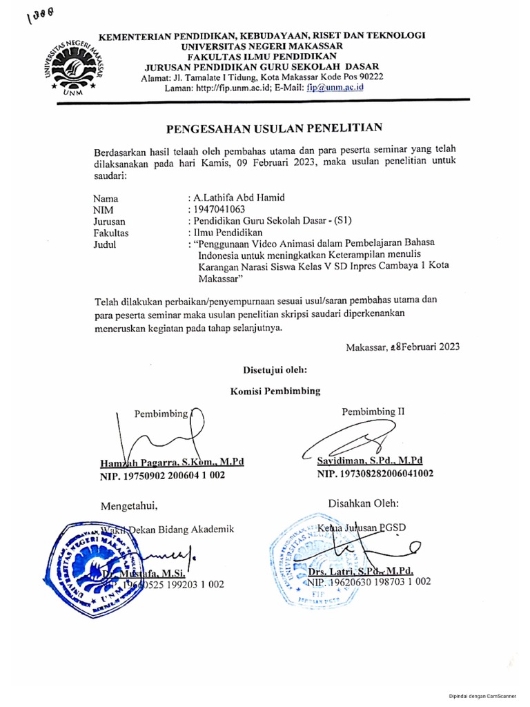 Usulan Penelitian | PDF