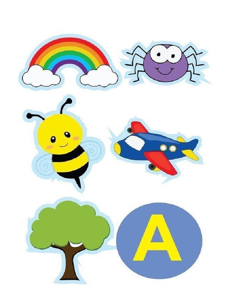 Imagenes Con La Vocal A | PDF