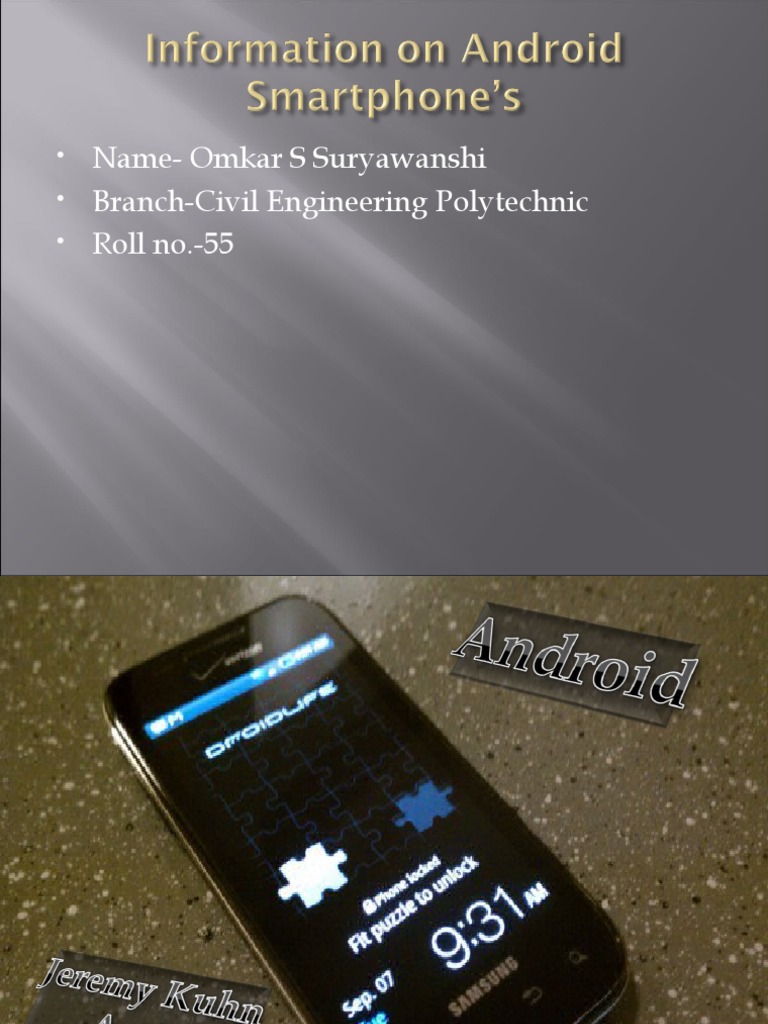 Android | PDF | Android (Operating System) | Mobile App