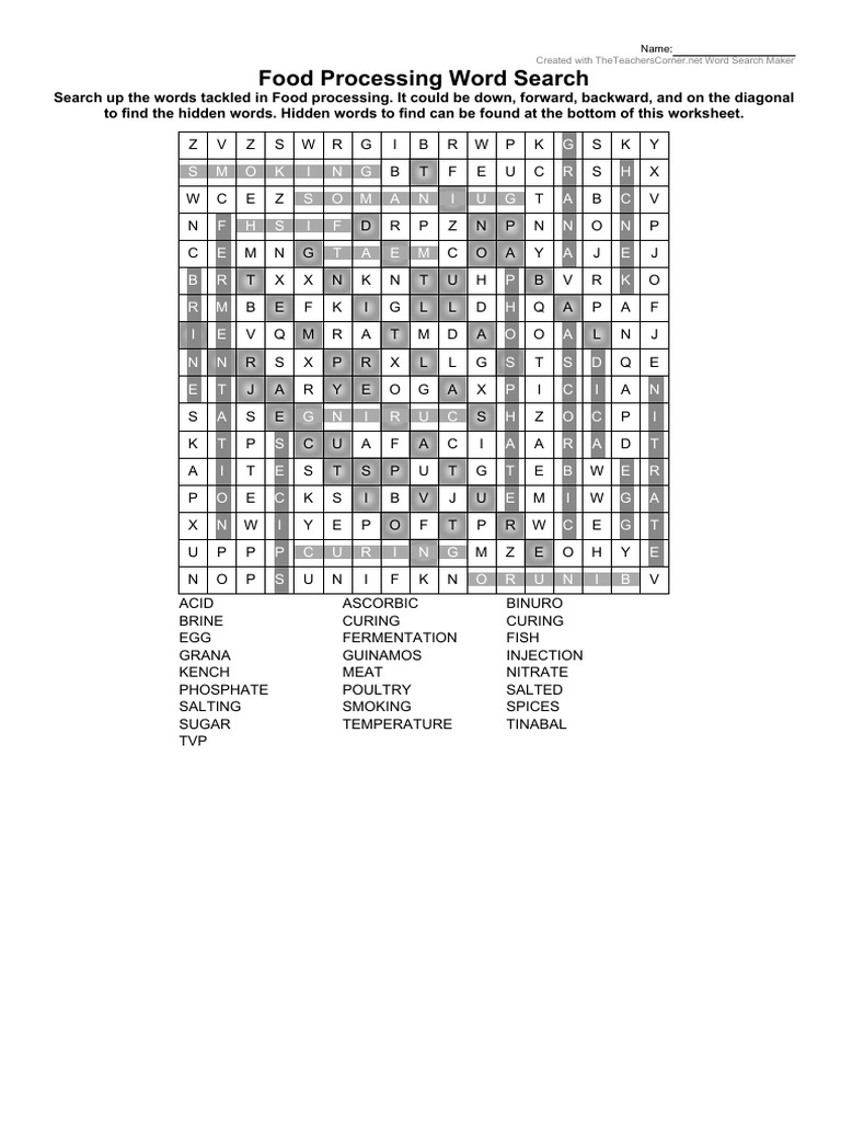 Word Puzzle Answer Key PDF | PDF
