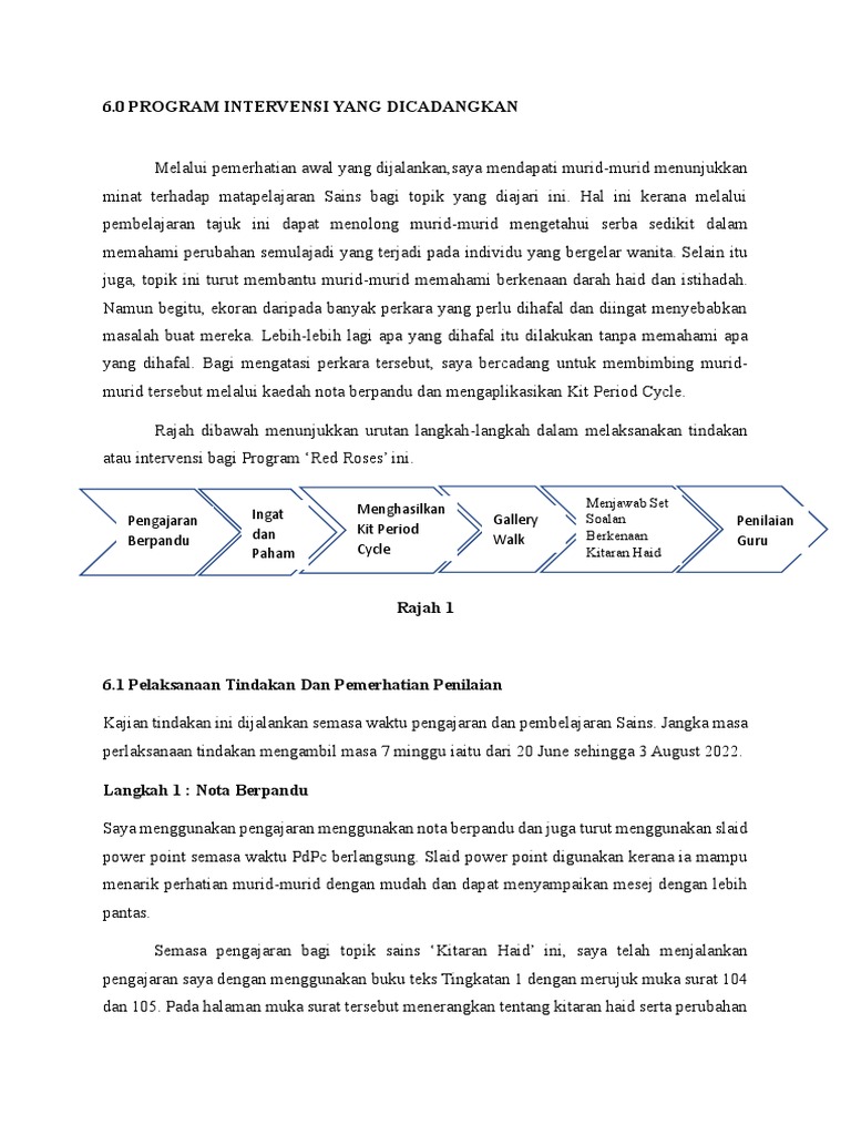 6.0 TINDAKAN INTERVENSI YANG DICADANGKAN.pdf | PDF
