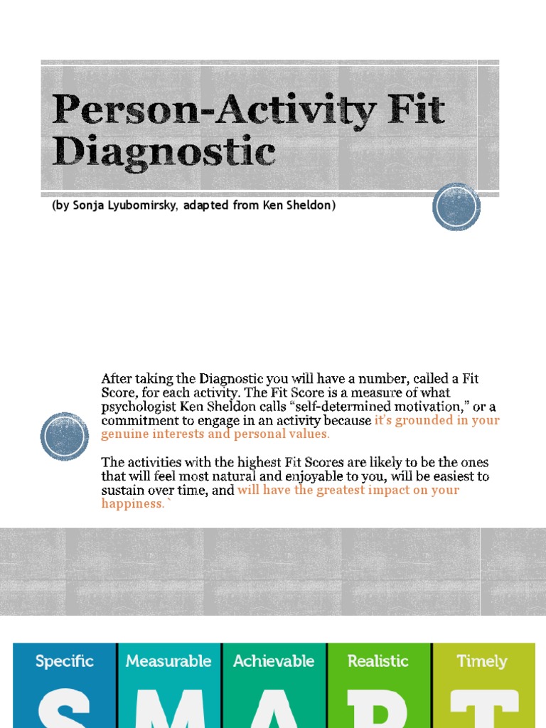 Person-Activity Fit Diagnostic 2 | Download Free PDF | Gratitude ...