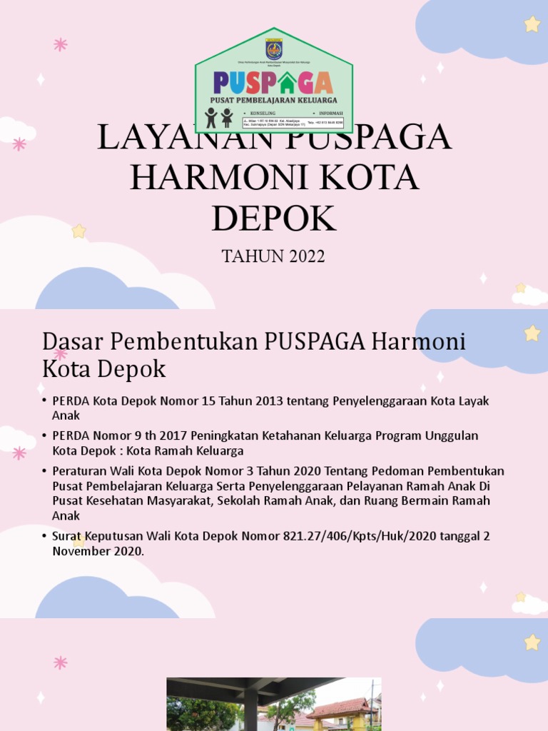 Layanan Puspaga Harmoni Depok 2022 | PDF
