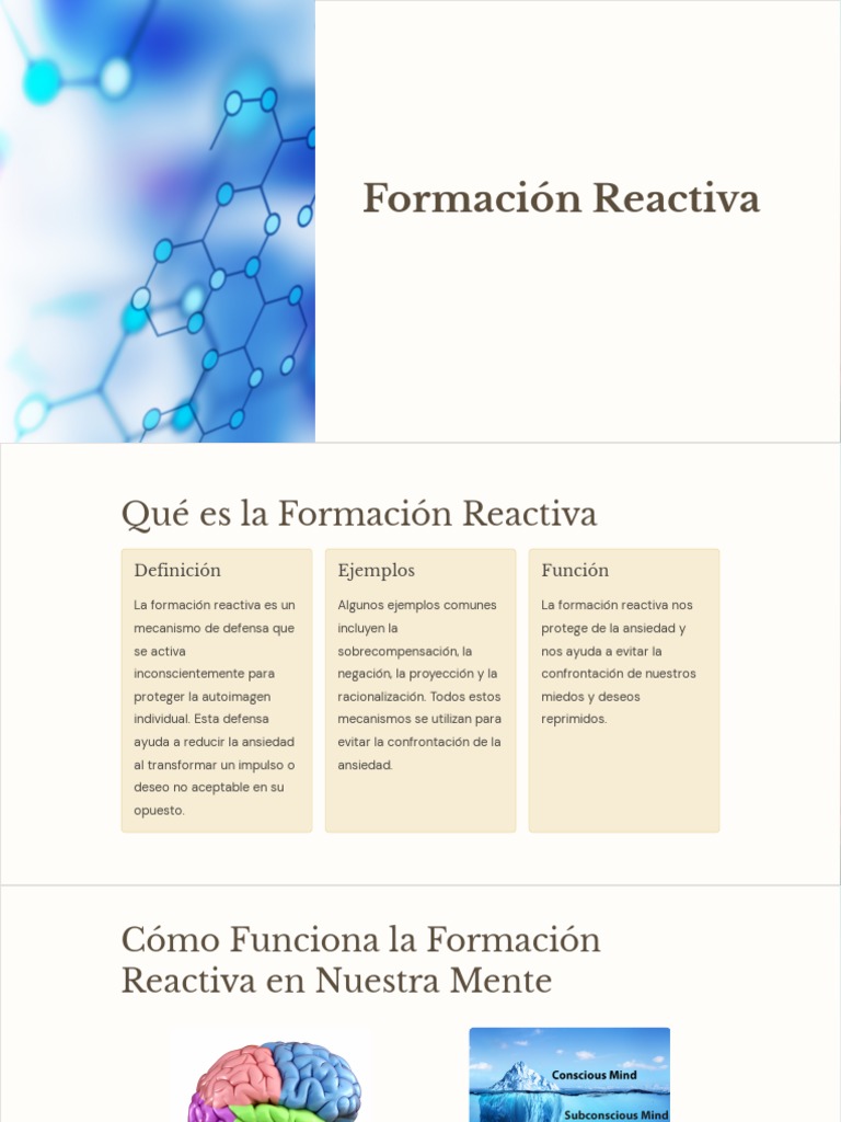 Formación Reactiva | PDF | Mente | Las emociones