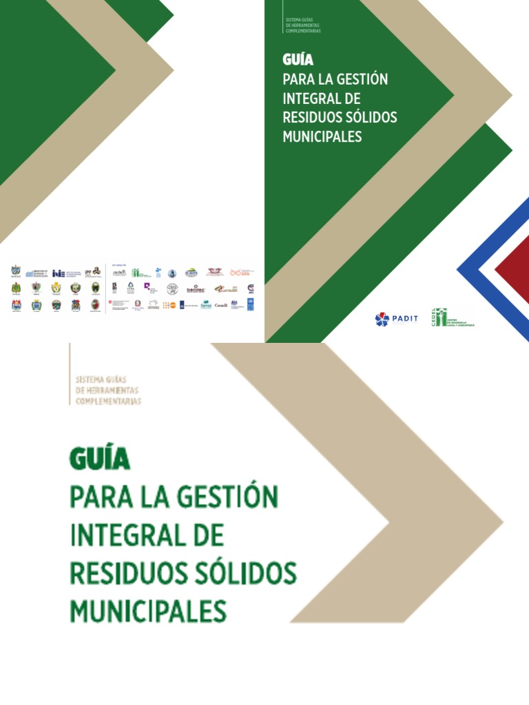 PADIT - Guía para La Gestión Integral de Residuos Sólidos Municipales | PDF