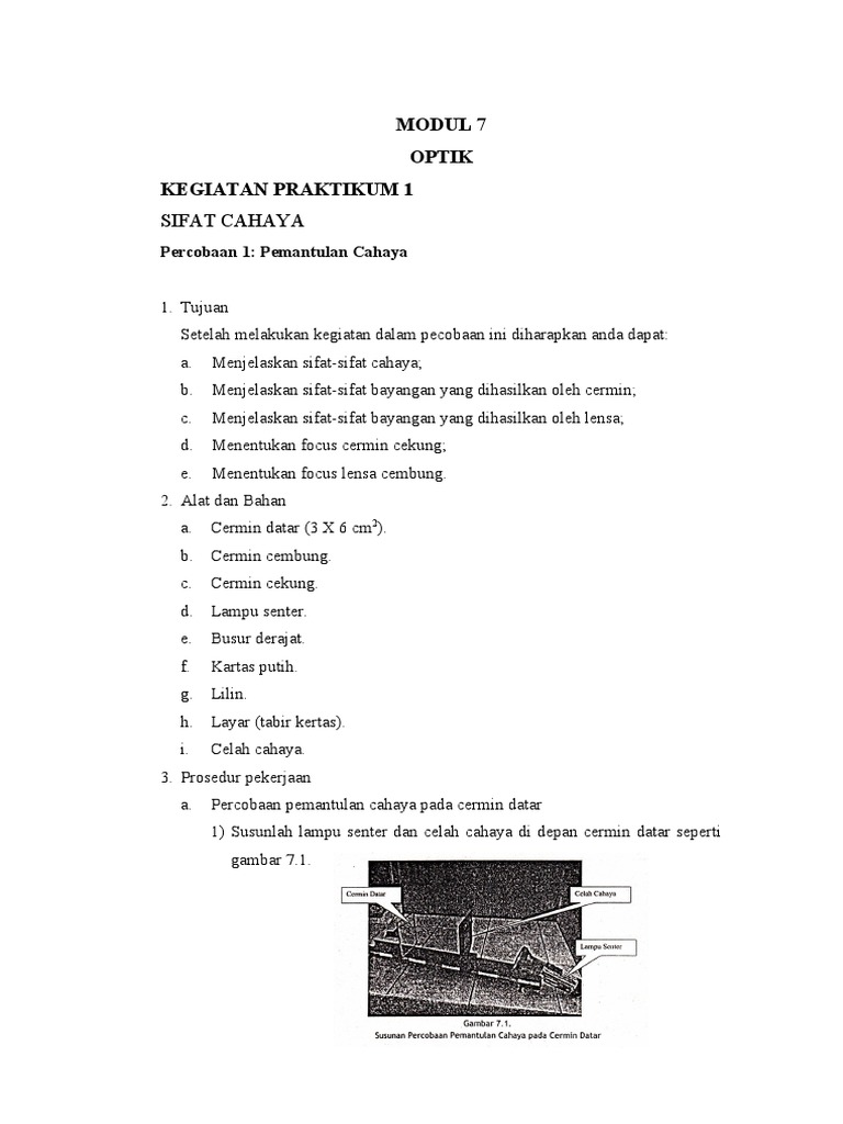Modul 7 - Praktikum IPA Di SD | PDF
