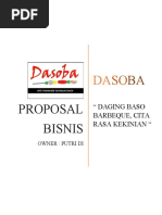 Proposal P2MW: Budidaya Meatball Frozen | PDF