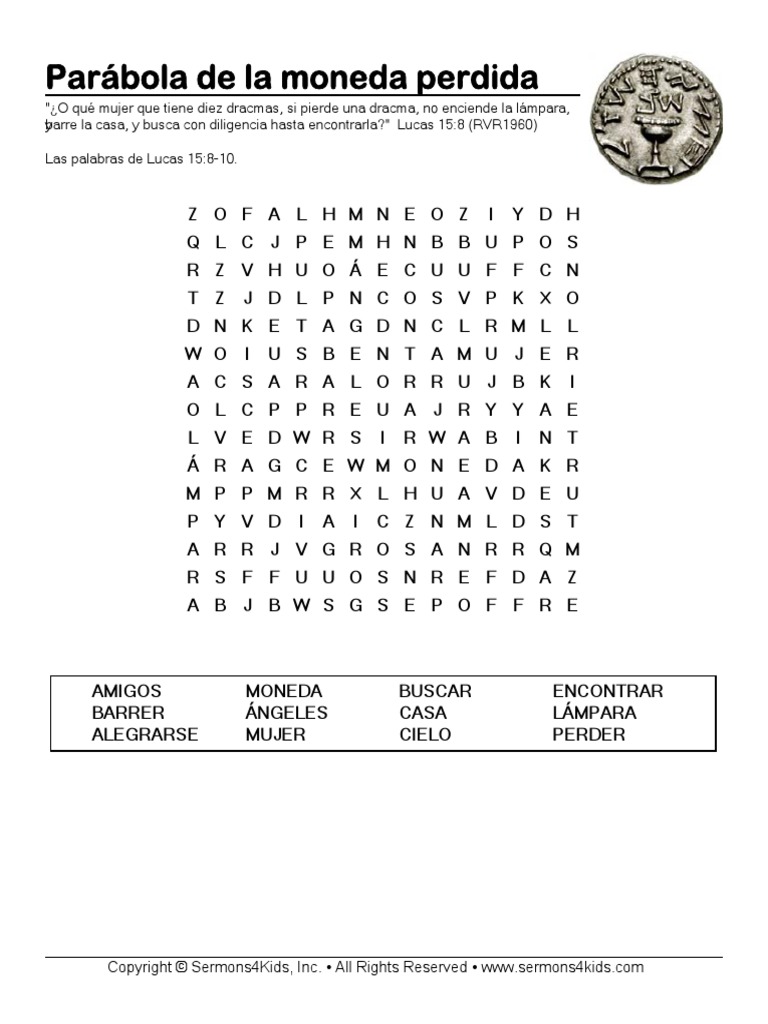 parábola de la moneda perdida | PDF