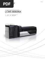 Specification Sheet GCMS-QP2020 NX | PDF | Gas Chromatography | Chromatography