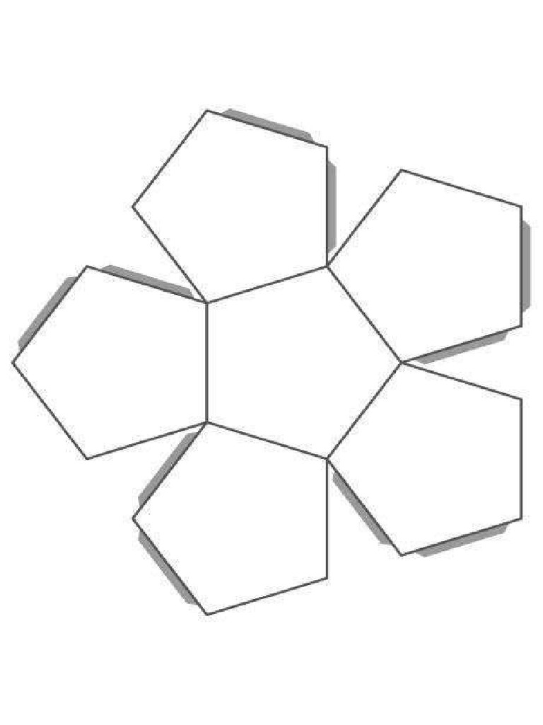 Hexagon Fold Notes PDF | PDF