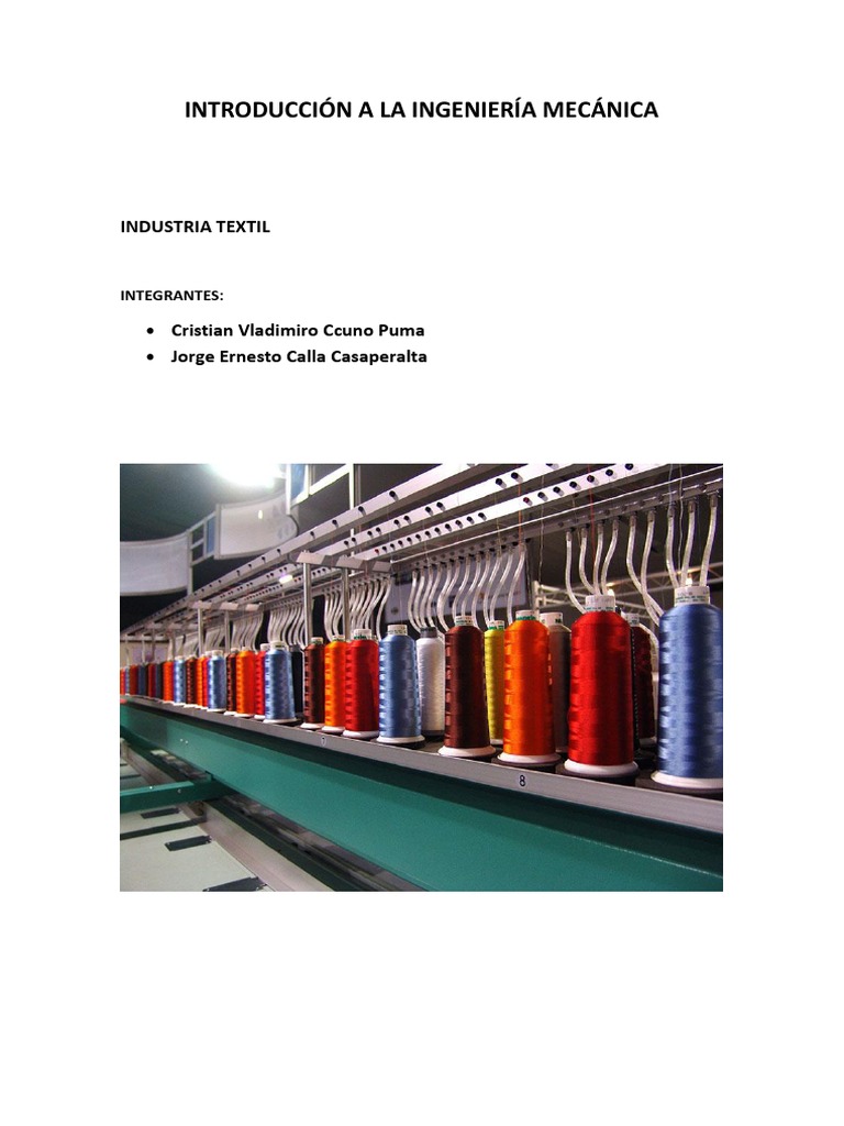 Un análisis integral de la industria textil: desde su definición ...