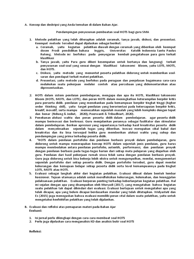 Analisa Bahan Ajar KB 2 | PDF