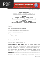 Contoh Replik Gugatan Cerai | PDF