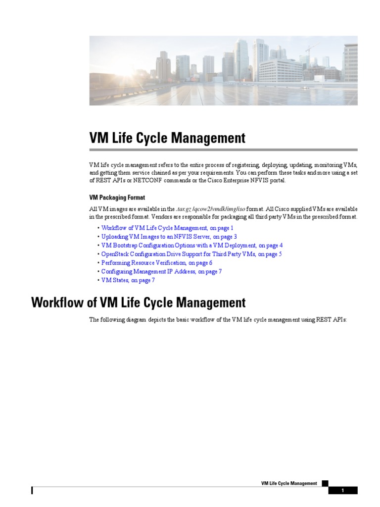 VM Lifecycle MGMT | PDF | Virtual Machine | Open Stack