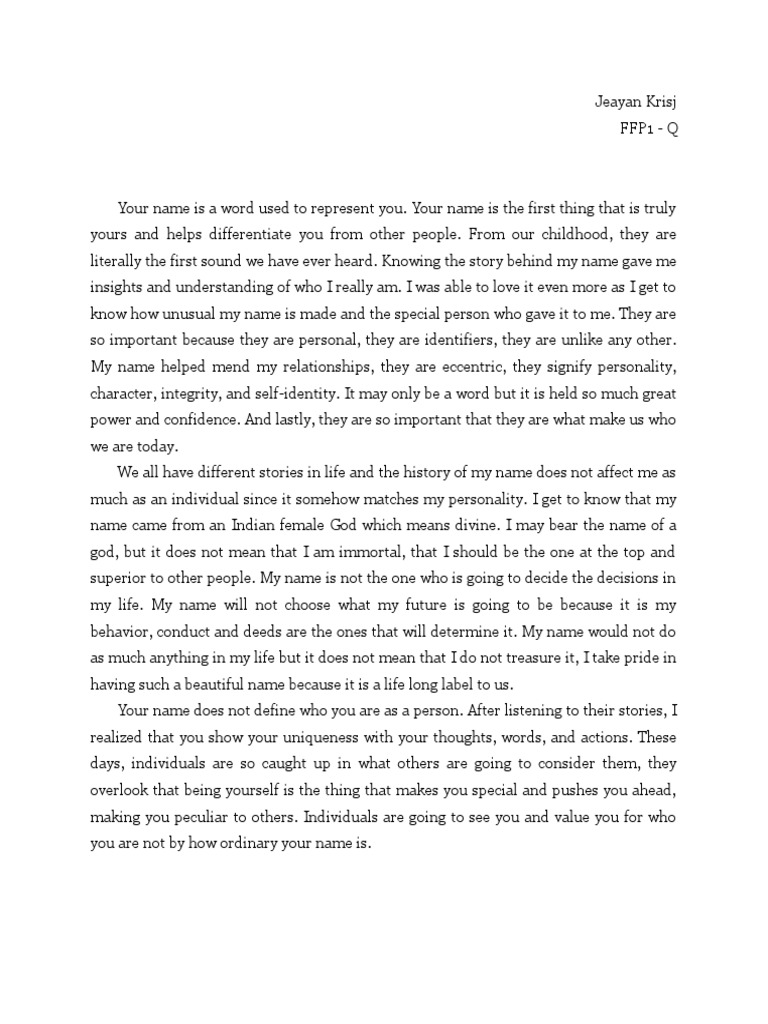 Reflection Paper Week 2 | PDF