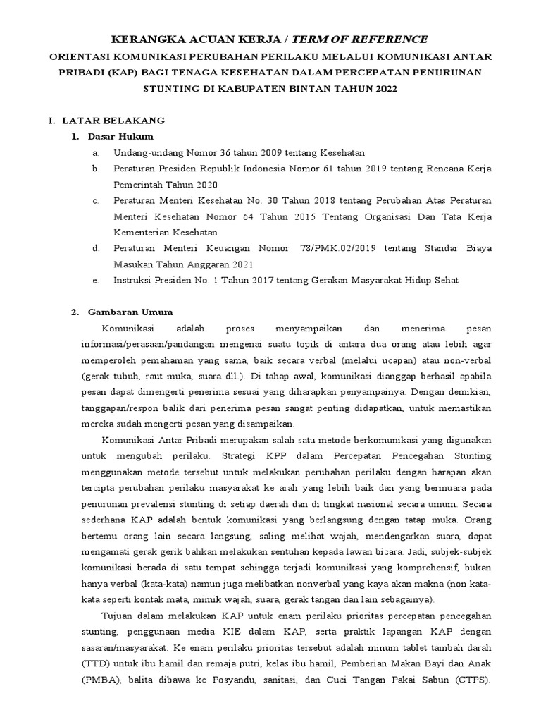 KAK Kom - Antar Pribadi | PDF