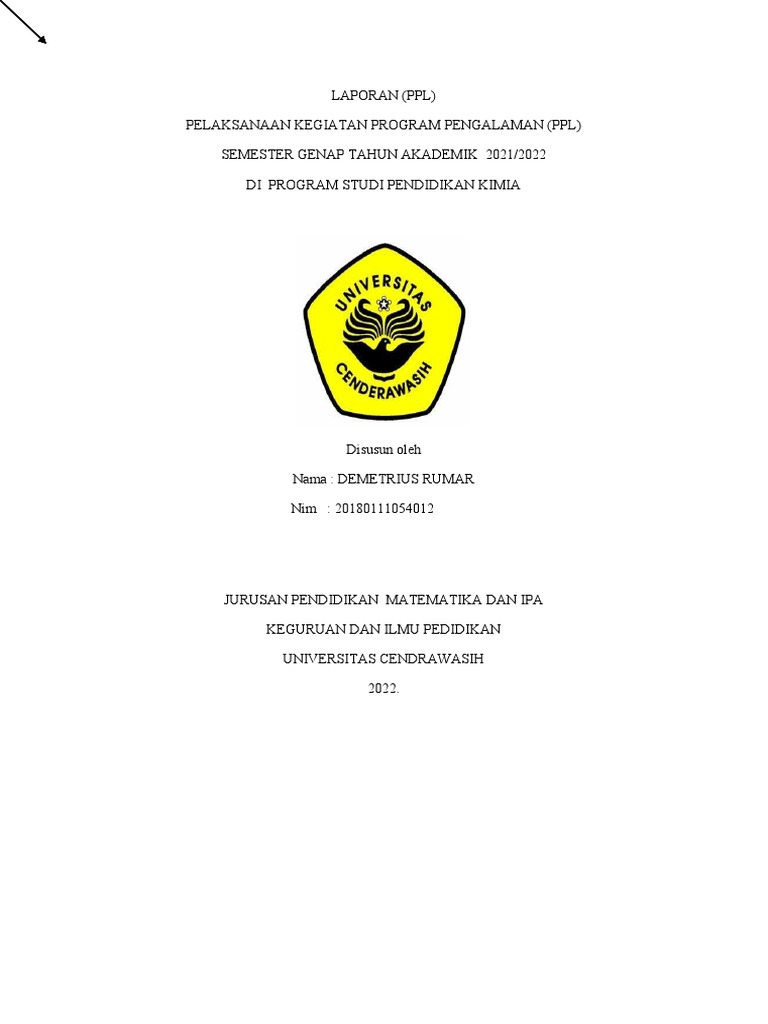 Laporan PPL Demet Baru | PDF