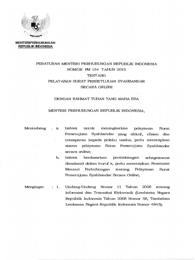 PM 154 Tahun 2015 PDF | PDF | Pengelolaan Keuangan & Uang