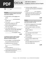 Homework - Homonyms, Homographs, Homophones | PDF | Language Mechanics ...